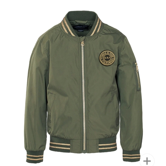 Jackets & Coats | Bomber Jacket Green Size S Children Xl | Poshmark